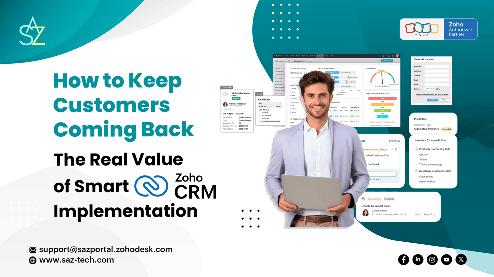 How to Keep Customers Coming Back: The Real Value of Smart Zoho CRM ...